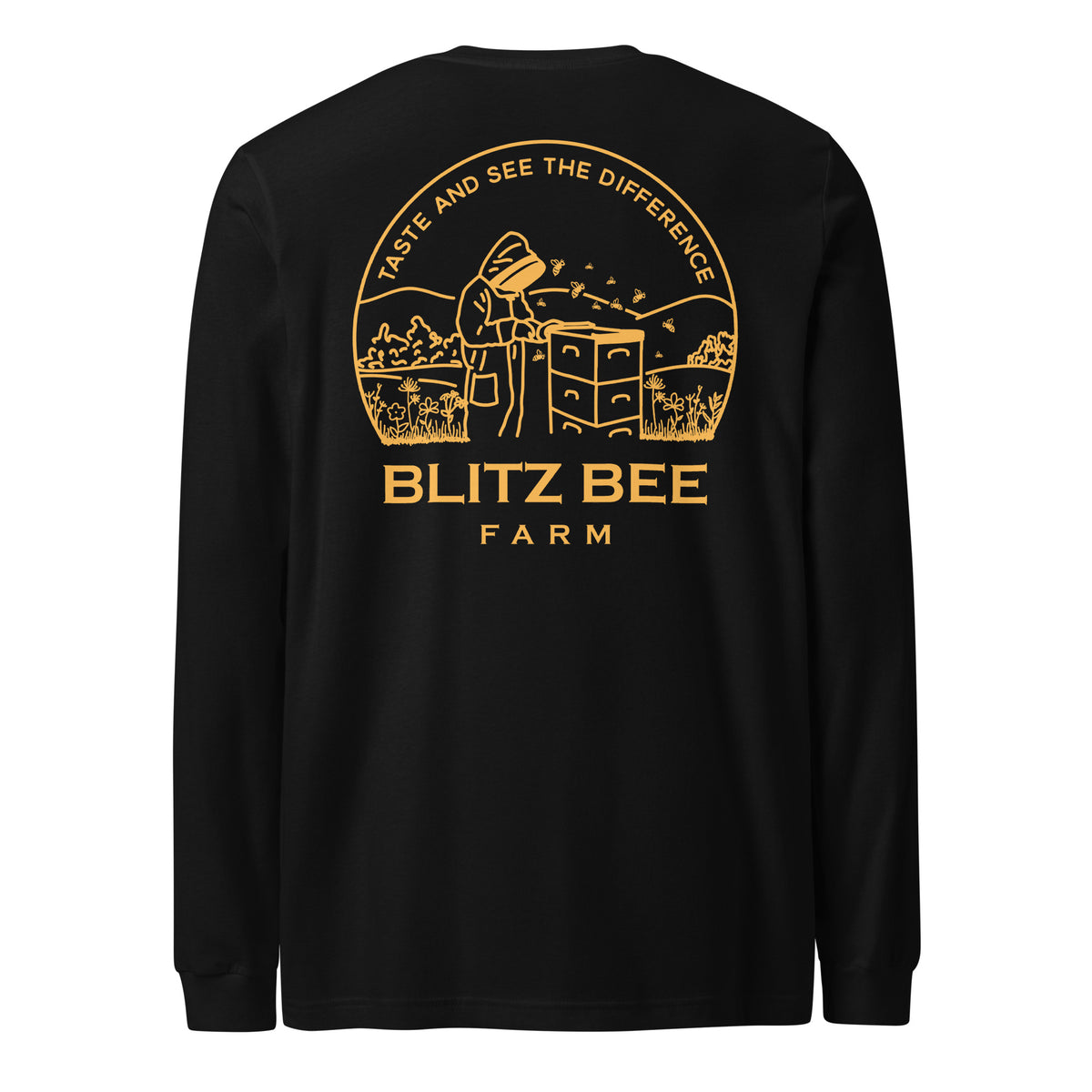 Blitz Bee Farm Long Sleeve "Taste and See the Difference"